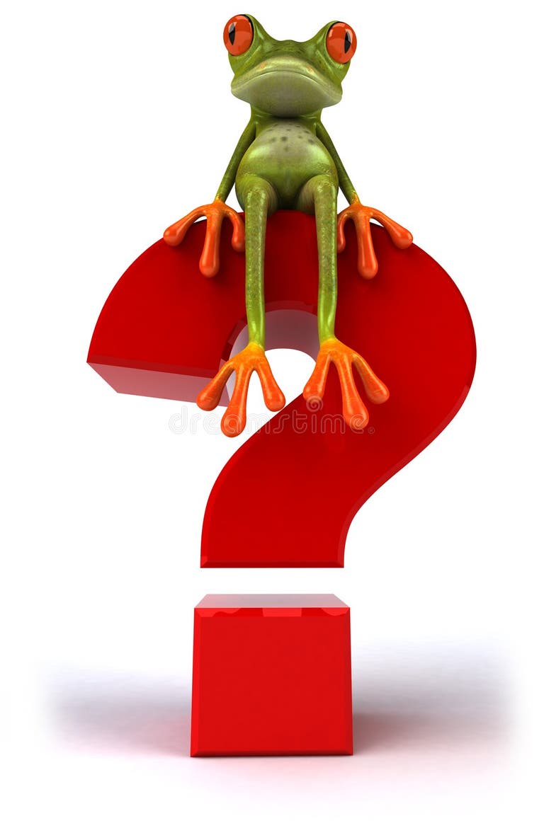 Frog Question Mark Stock Illustrations – 25 Frog Question Mark Stock ...