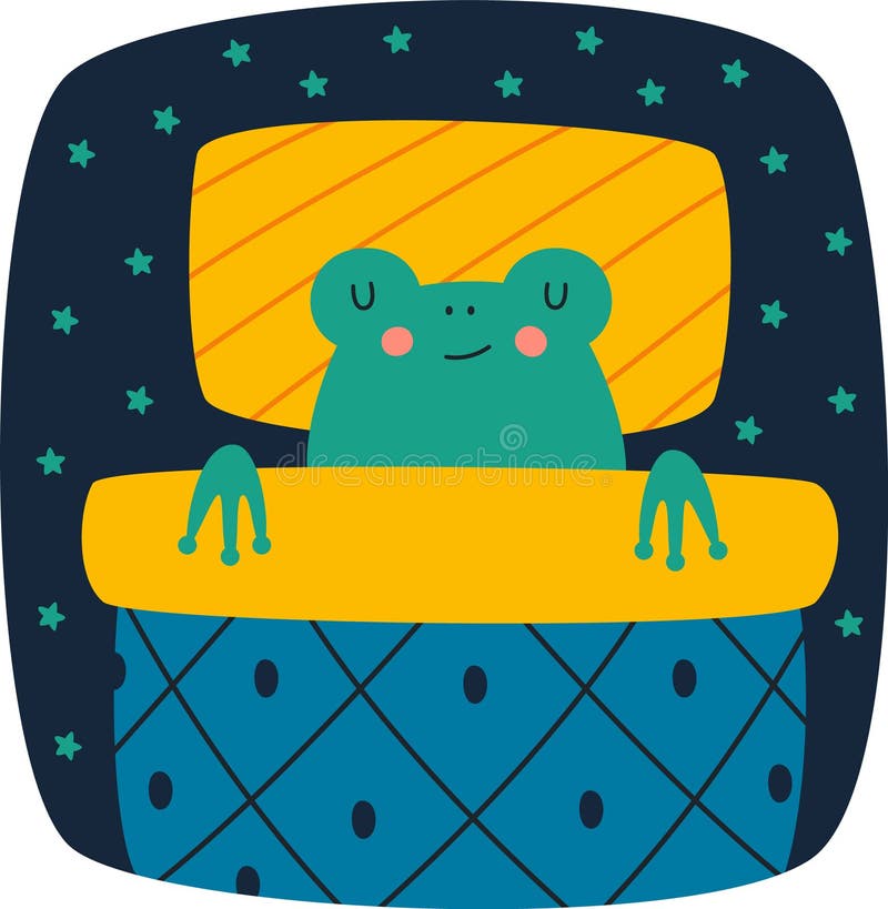 Sleeping Frog Stock Illustrations – 219 Sleeping Frog Stock ...