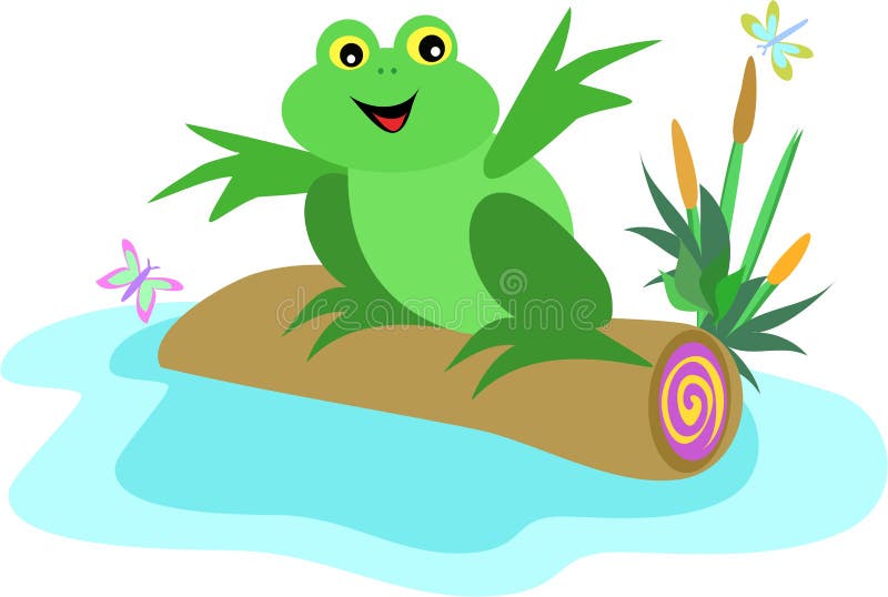 Frog Log Stock Illustrations – 684 Frog Log Stock Illustrations ...