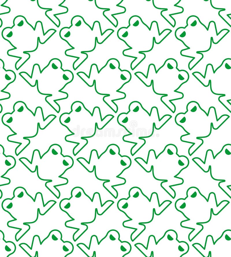 Frog Cartoon Isolated. Green Toad Vector Illustration Stock Vector ...