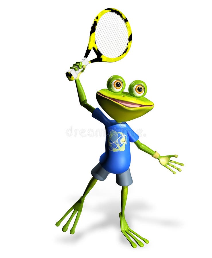 Frog Tennis Stock Illustrations – 58 Frog Tennis Stock Illustrations ...