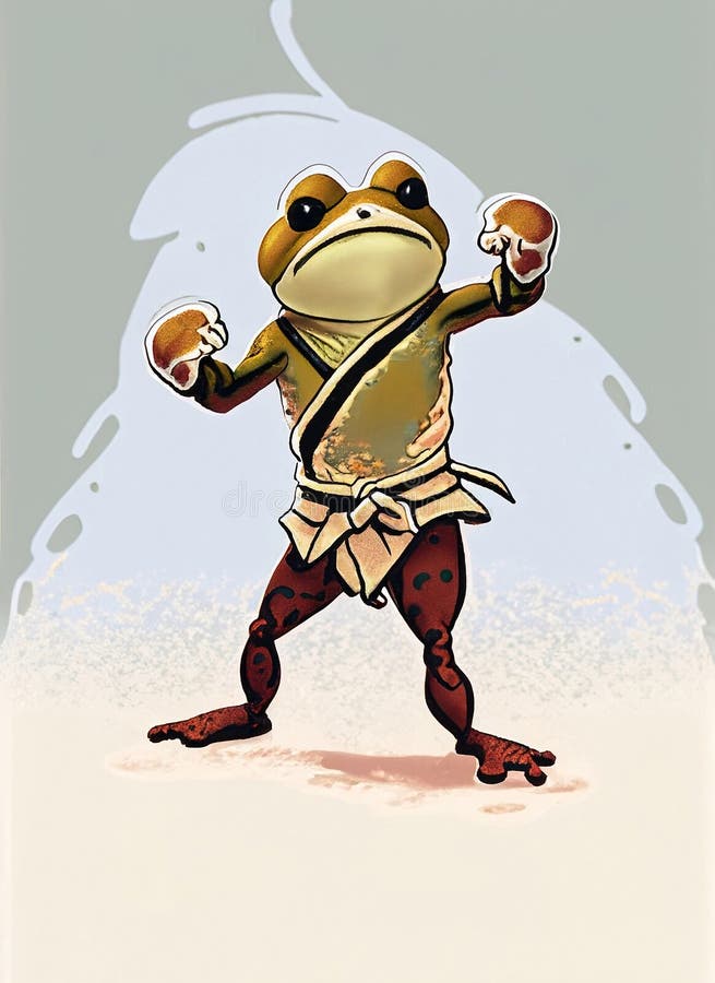 Karate Frog Stock Illustrations – 69 Karate Frog Stock Illustrations ...