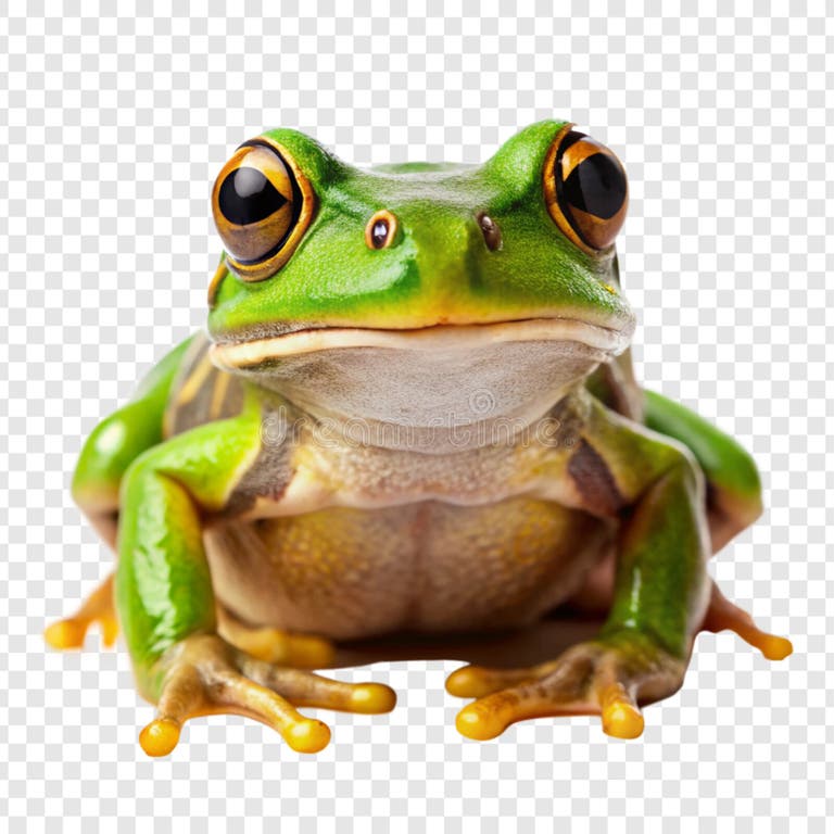 Frog Transparent Background Stock Illustration - Illustration of outdoor, nature: 360937091
