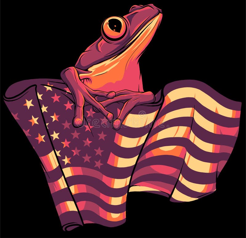 Patriotic Frog Stock Illustrations – 20 Patriotic Frog Stock ...