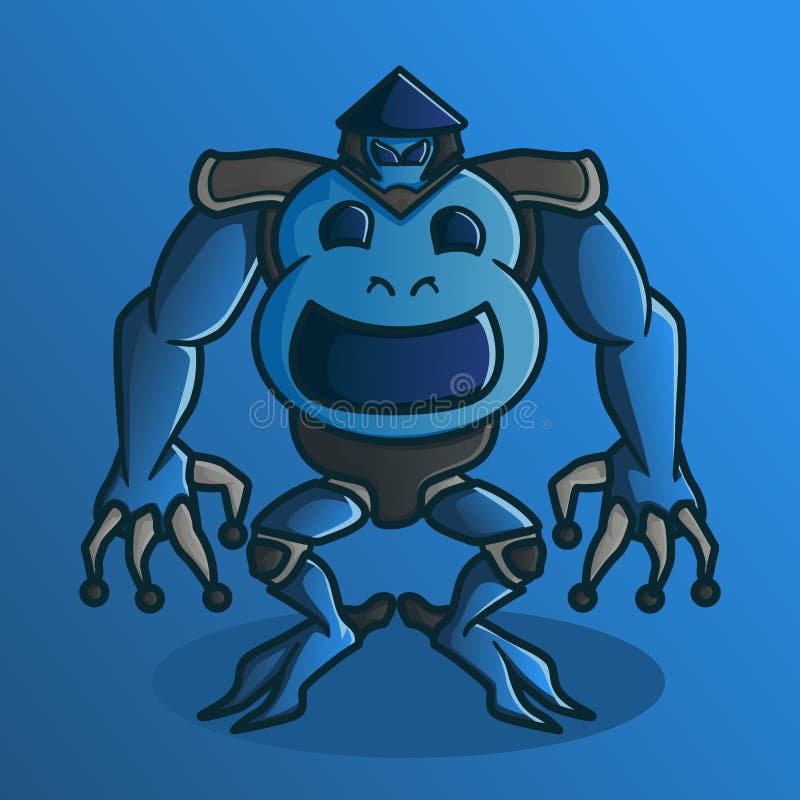 Frog Warrior for Game Character Design Stock Vector - Illustration of ...