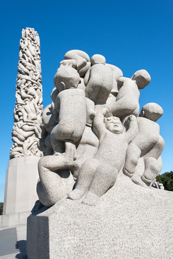 Frogner park kids editorial photo. Image of architecture - 28810846