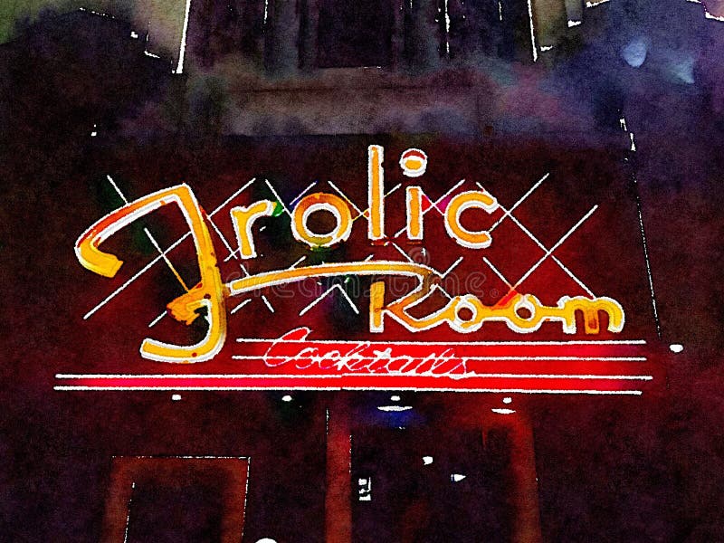 Frolic Room Hollywood editorial photography. Image of frolic - 52430042