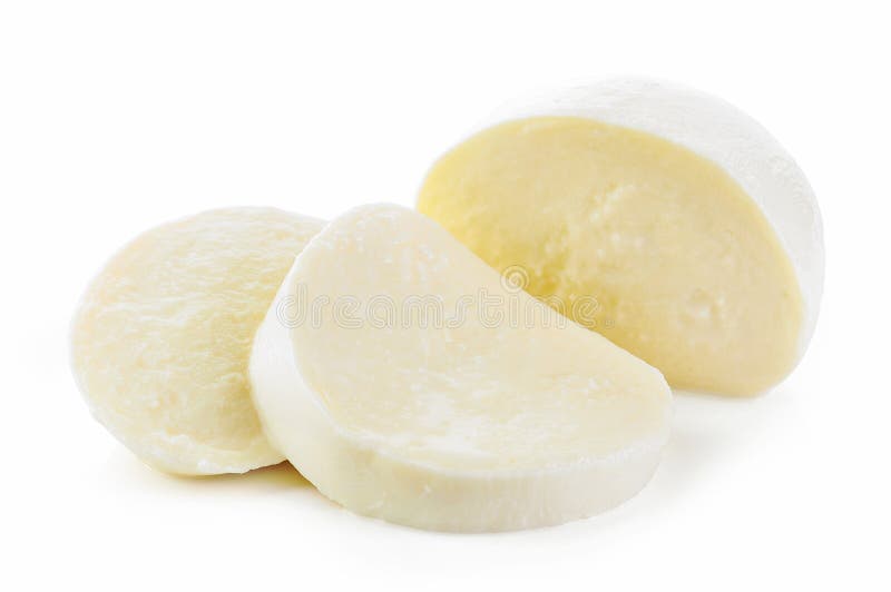 Fromage De Mozzarella Sur Le Fond Blanc Photo stock - Image du calories ...