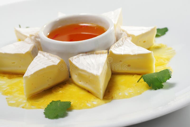 Fromage with Honey Orange stock image. Image of satisfaction - 8034315