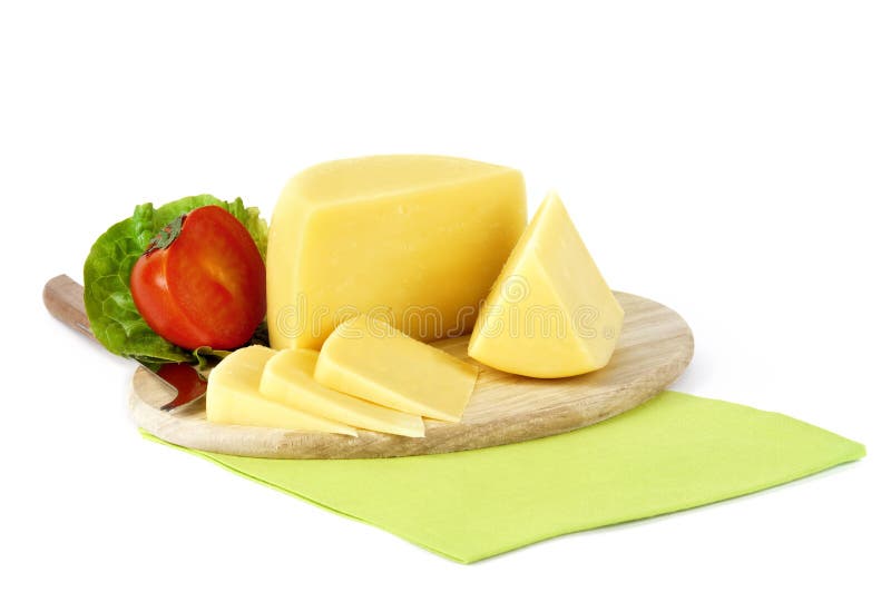 Fromage jaune photo stock. Image du jaune, plaque, fromage - 14363902