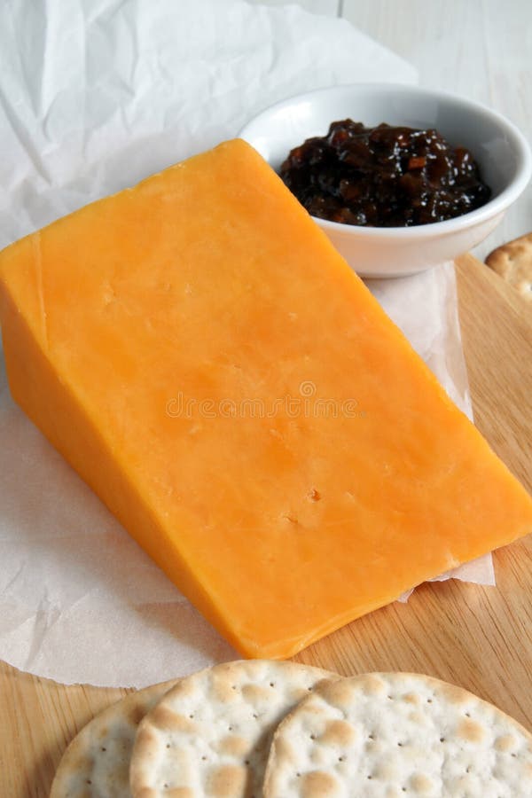 Fromage rouge de Leicester photo stock. Image du nourriture - 36947476