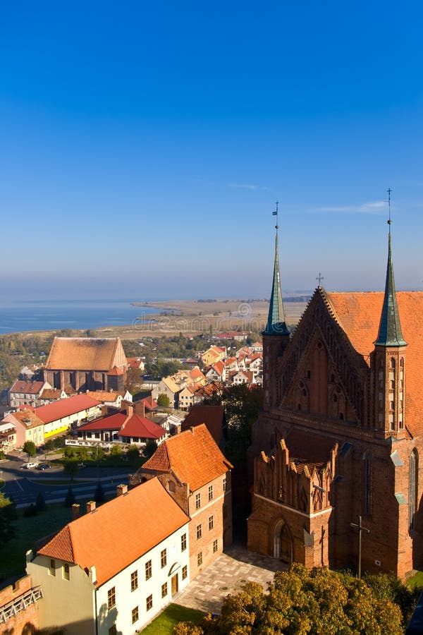 FROMBORK, POLAND. A Monument To The Scientist Niicolaus Copernicus ...