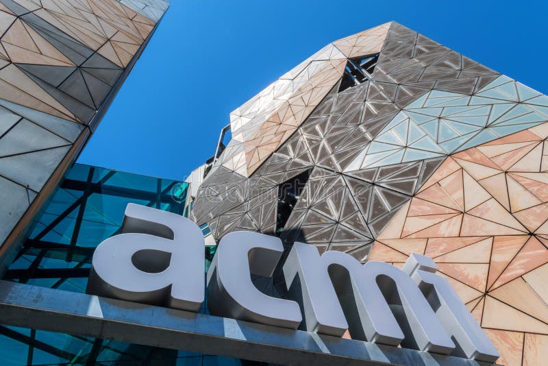 ACMI Building At Federation Square In Melbourne, Australia Editorial ...