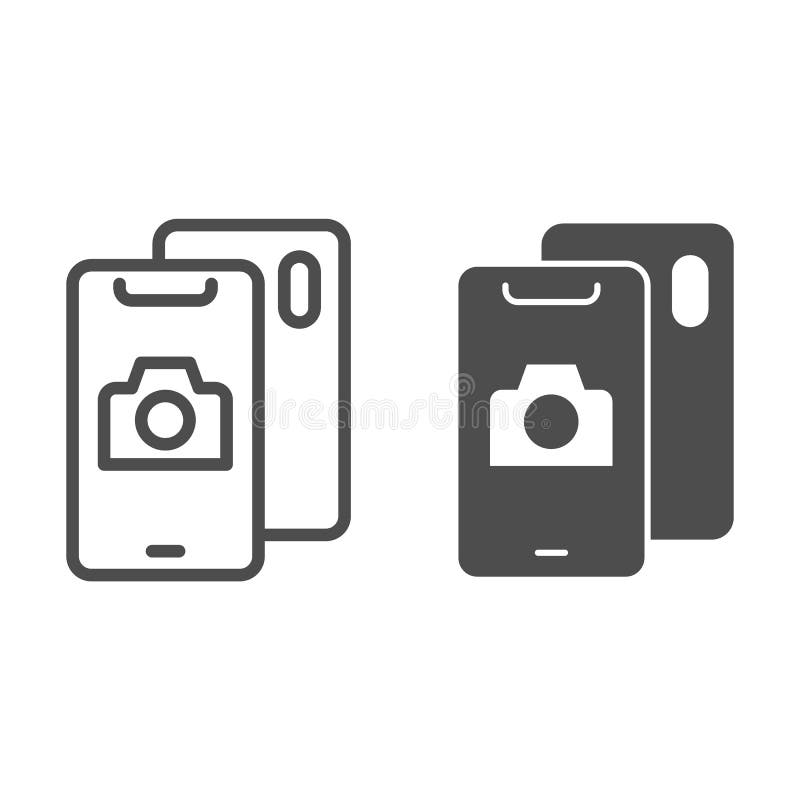 Linear Back Camera Icon from General Outline Collection. Thin Line Back ...