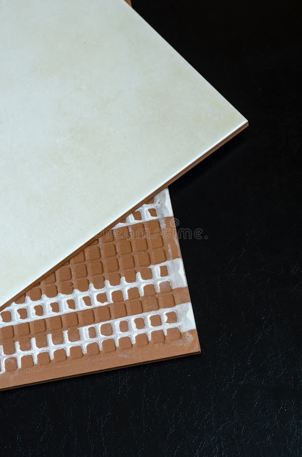 Front and Back of Ceramic Tiles for Walls Stock Photo - Image of ...
