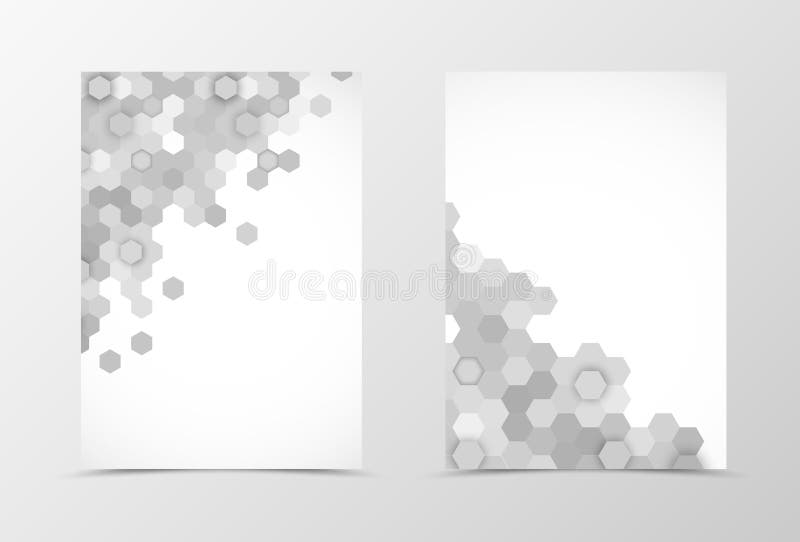 Front and Back Dynamic Flyer Template Design Stock Vector ...