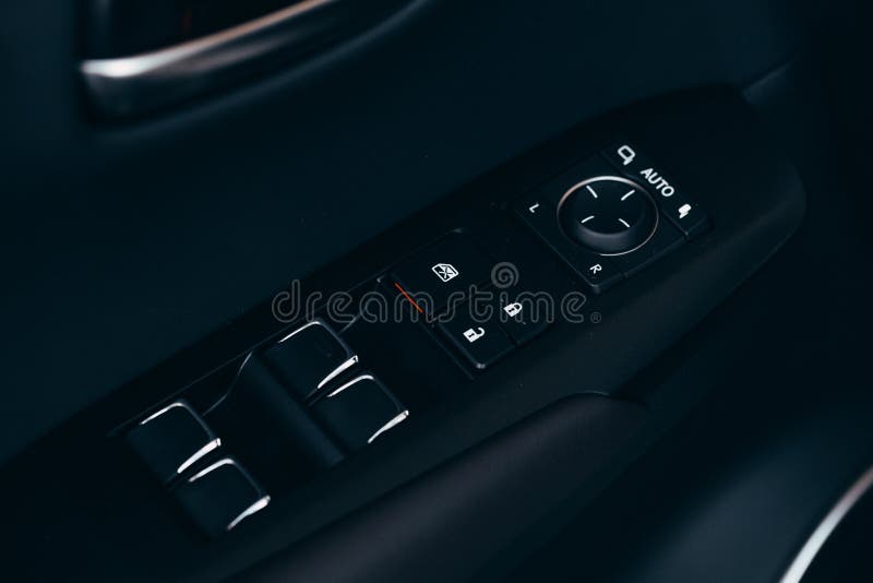 Front and Back Electric Windows Buttons-lower or Close Car Windows ...