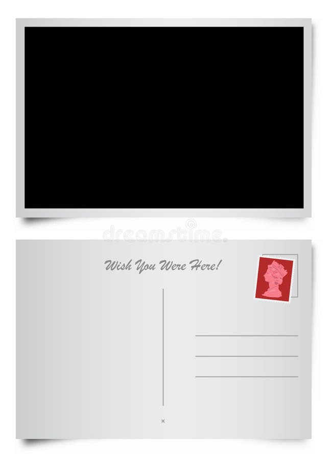 Postcard Template stock photo. Image of copy, airmail - 2273952
