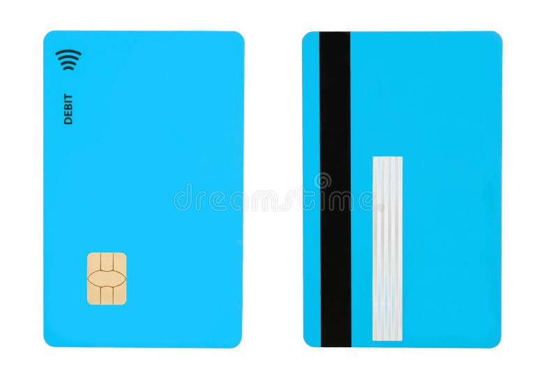 Front Back Visa Debit Card Stock Photos - Free & Royalty-Free Stock ...