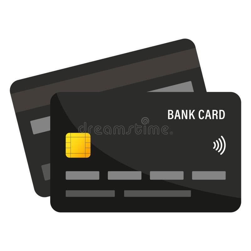 Credit Card Front Back Side Stock Illustrations – 343 Credit Card Front ...
