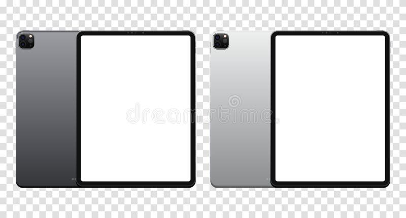 Tablet Back Side View Stock Illustrations – 192 Tablet Back Side View ...
