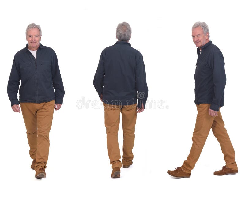 453 Old Man Walking Side View Stock Photos - Free & Royalty-Free Stock ...