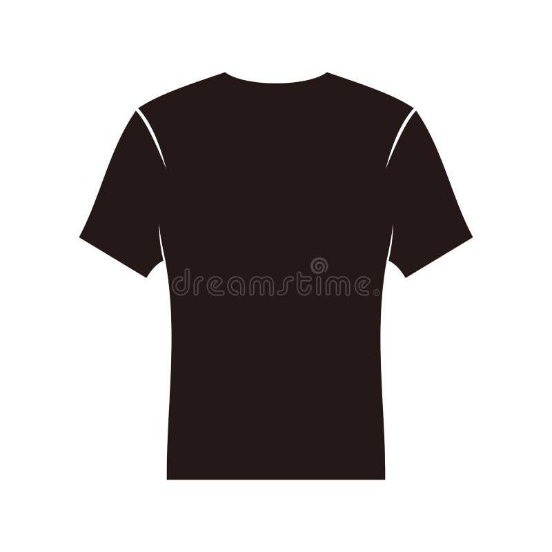 Front and Back T-shirt Icon Stock Illustration - Illustration of color ...