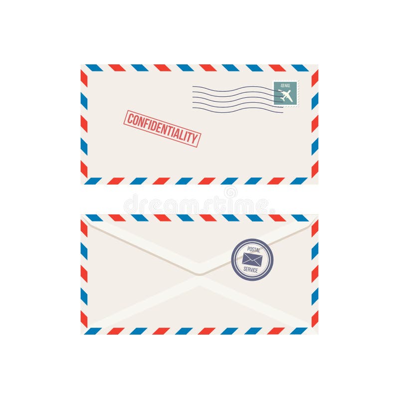 Back Envelope Stamp Stock Illustrations – 564 Back Envelope Stamp Stock ...