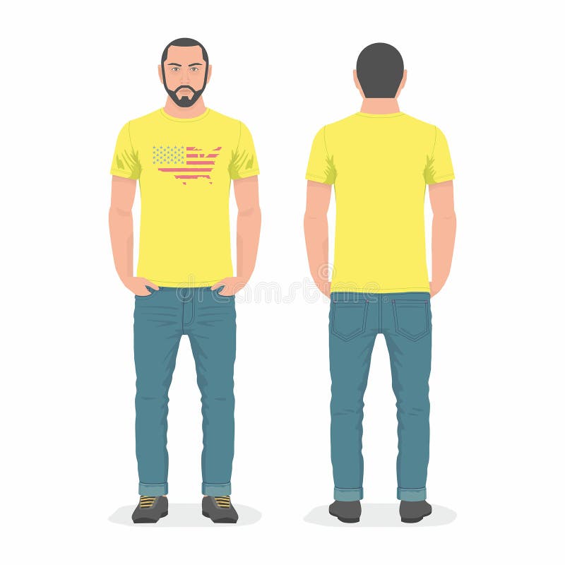 Person Standing Front Back Stock Illustrations – 2,705 Person Standing ...