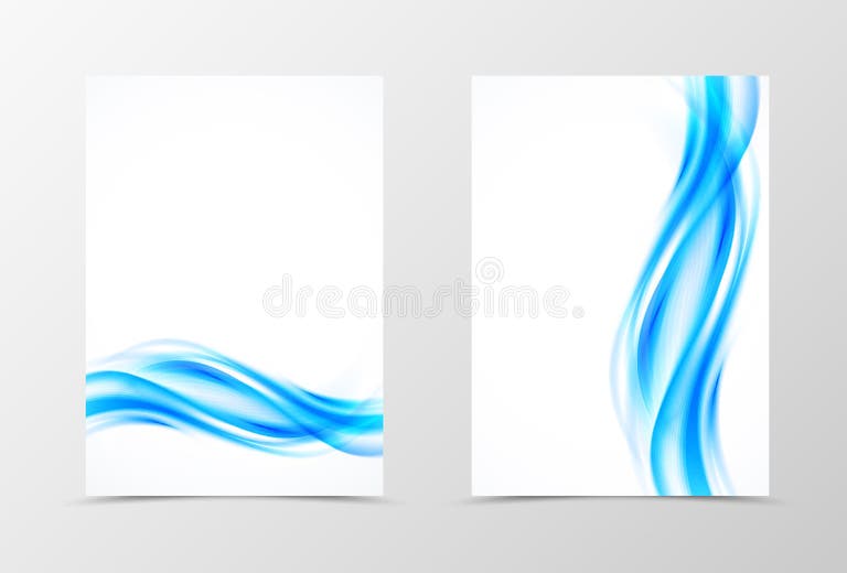 Wave Flyer Blue Template Stock Illustrations – 69,035 Wave Flyer Blue ...