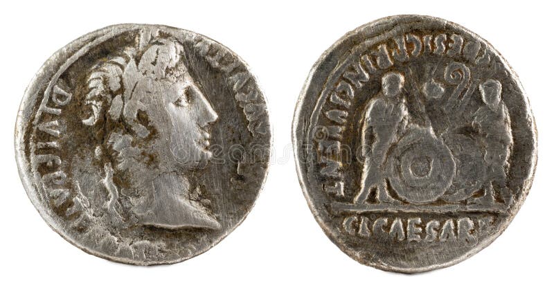 Augustus Coin Front And Back
