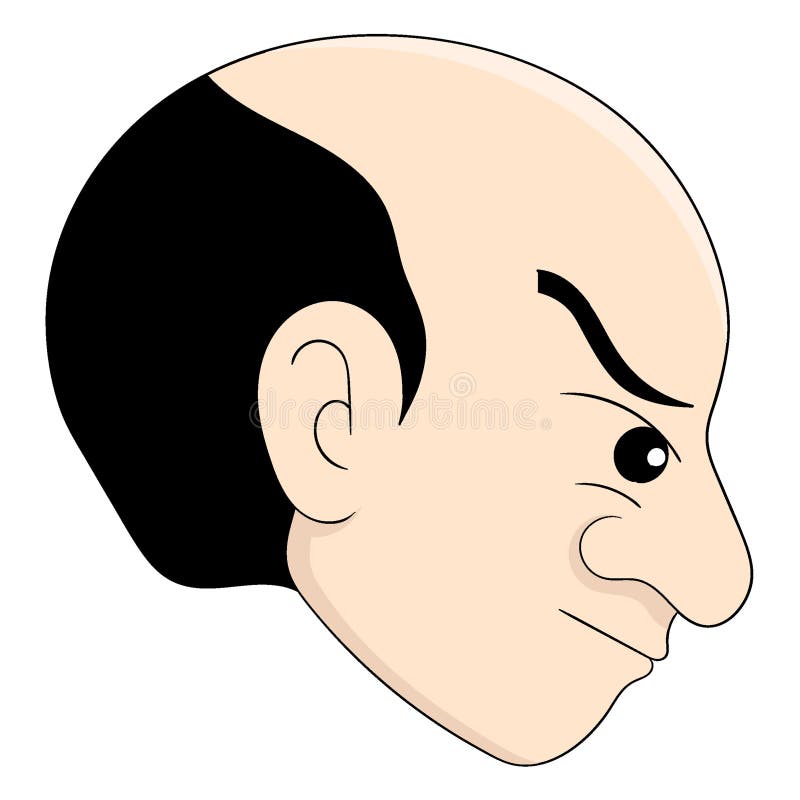 Bald Emoticon Stock Illustrations – 211 Bald Emoticon Stock ...