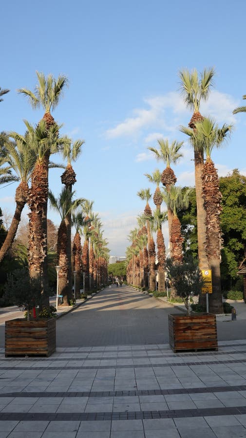 In Front of the Basmane Gate of the Izmir Cultural Park Stock Photo ...