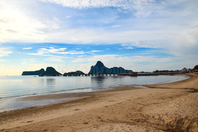 The front of the beach stock image. Image of sunshine - 16799411