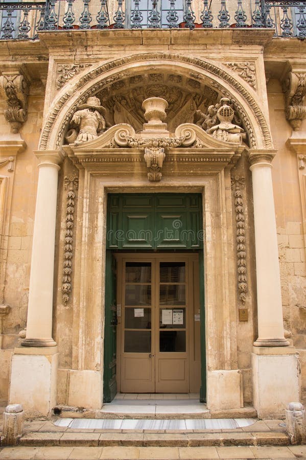 Front of Beautiful Historic Building Editorial Stock Image - Image of ...