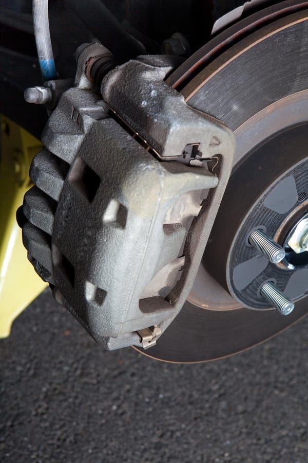 Front Brake Assembly stock photo. Image of silver, service - 38545492