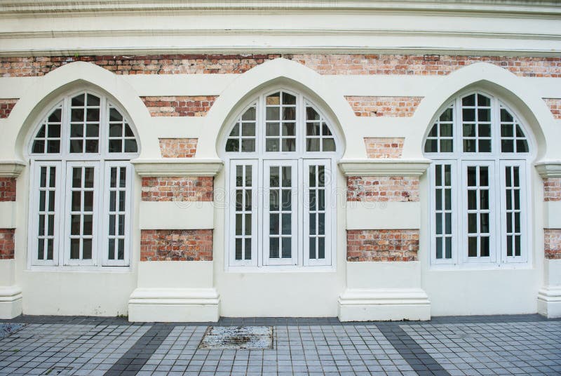 Front of building windows stock photo. Image of pattern - 50092778