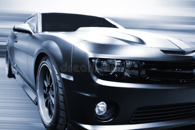 Speeding Silver Car stock photo. Image of exotic, action - 1872672