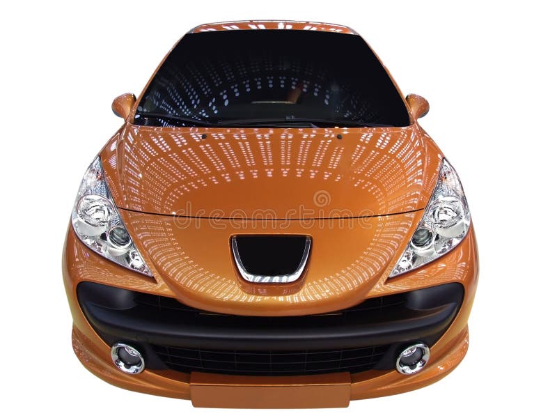 Front of car stock image. Image of exclusive, shine, power - 2905503