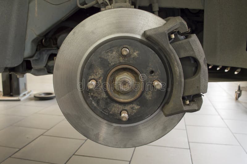 Front car brake Assembly stock image. Image of automobile - 180855007