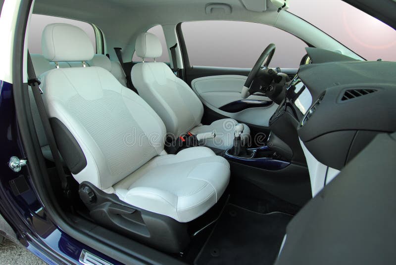 Front car seats stock image. Image of cruise, dashboard - 47396513