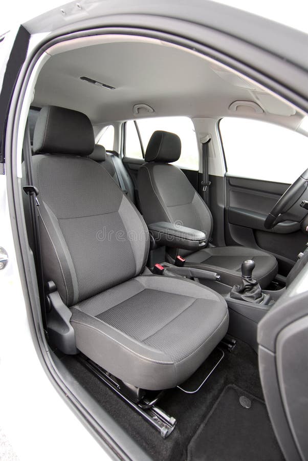 Front car seats stock image. Image of cream, model, automotive - 52392845
