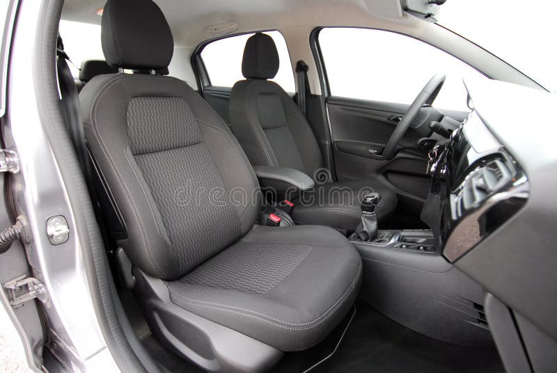 Front car seats stock photo. Image of interior, airbags - 94824254