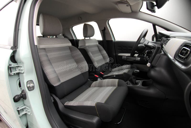 Front car seats stock image. Image of elegant, transportation - 95364717