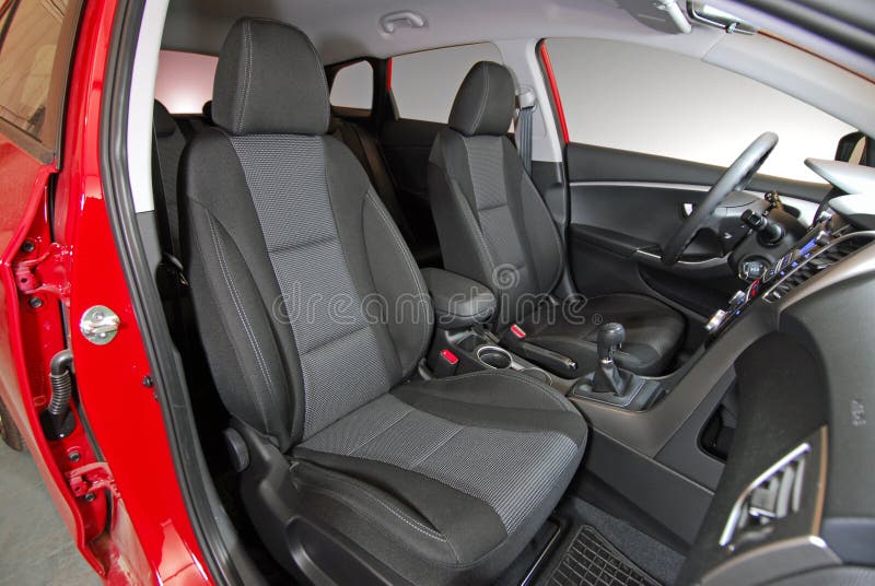 Front car seats stock image. Image of business, inside - 40711445