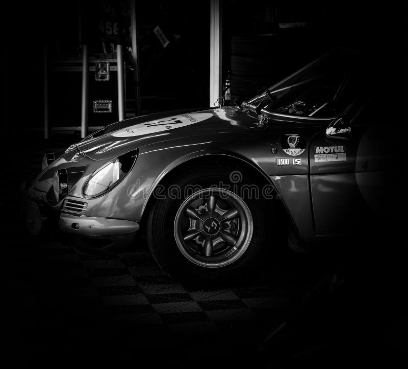 The Front of a Classic Racing Car Editorial Stock Image - Image of ...