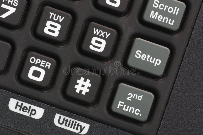 Front Control Pad on a Testing Device Stock Image - Image of frequency ...