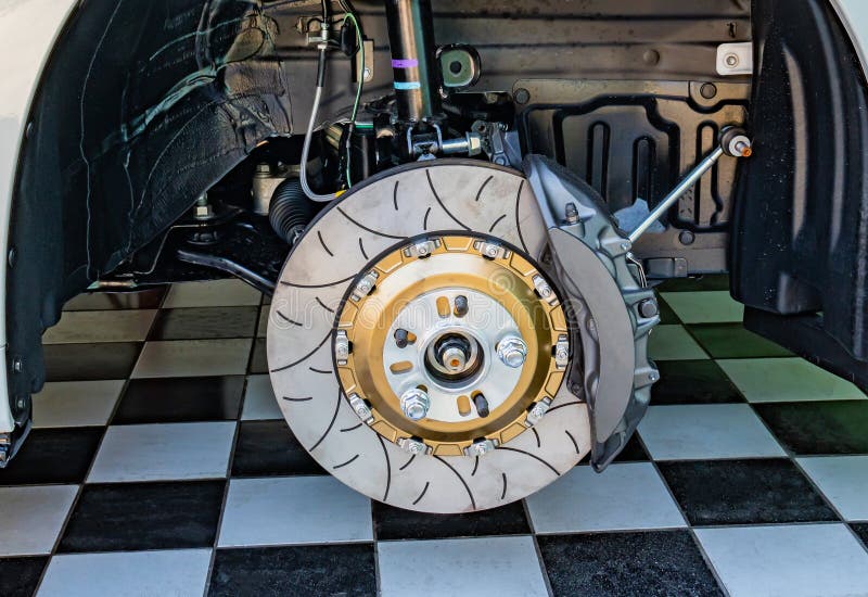 The Brake System of a Sport Car Stock Photo - Image of auto, disc ...