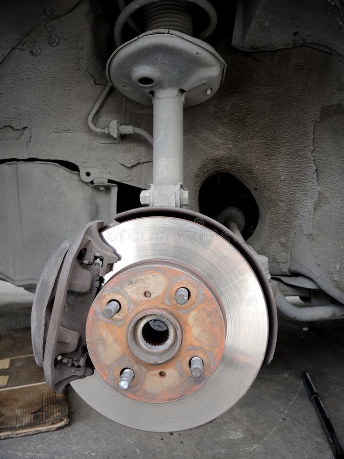 Front disc break stock image. Image of parts, tire, truck - 32927167