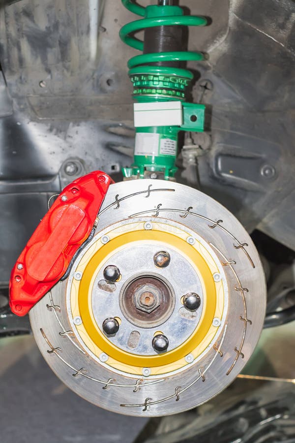 Front disk brakes system stock photo. Image of auto, maintenance - 74942984